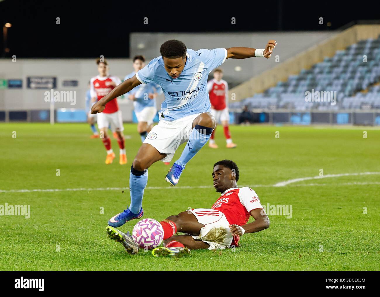 Manchester city u18 v arsenal u18 hi-res stock photography and images ...