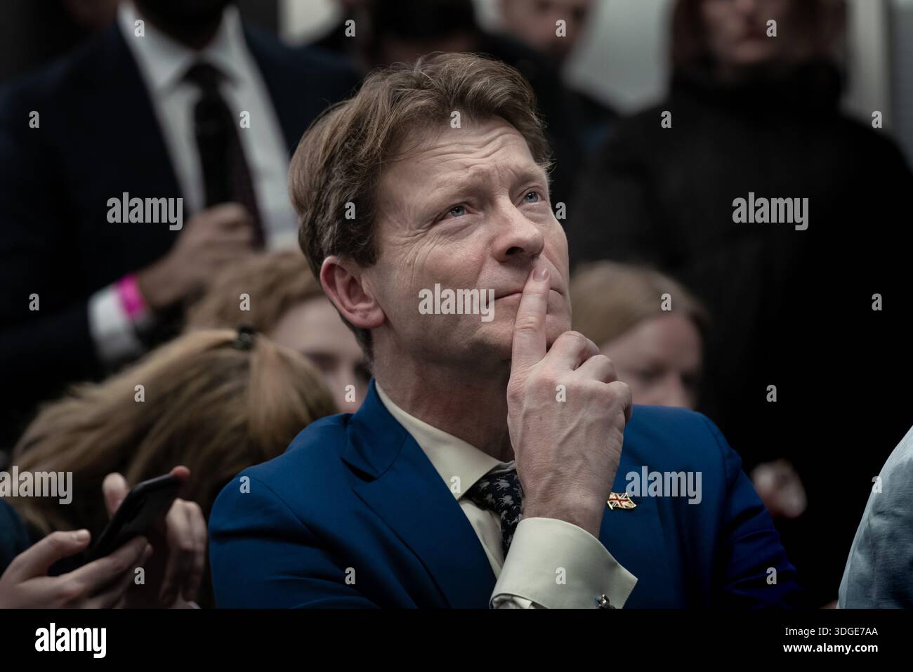 London, UK. 15th January 2026. Richard Tice, Deputy Leader of Reform UK ...