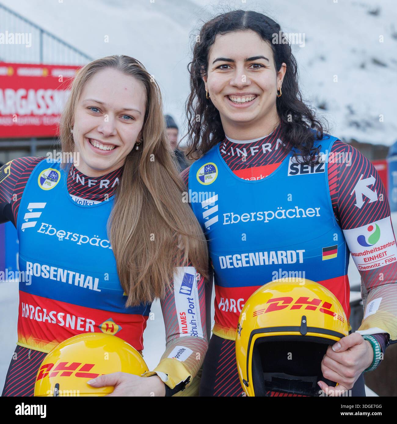 from the right: Jessica Degenhardt with Cheyenne Rosenthal (GER ...