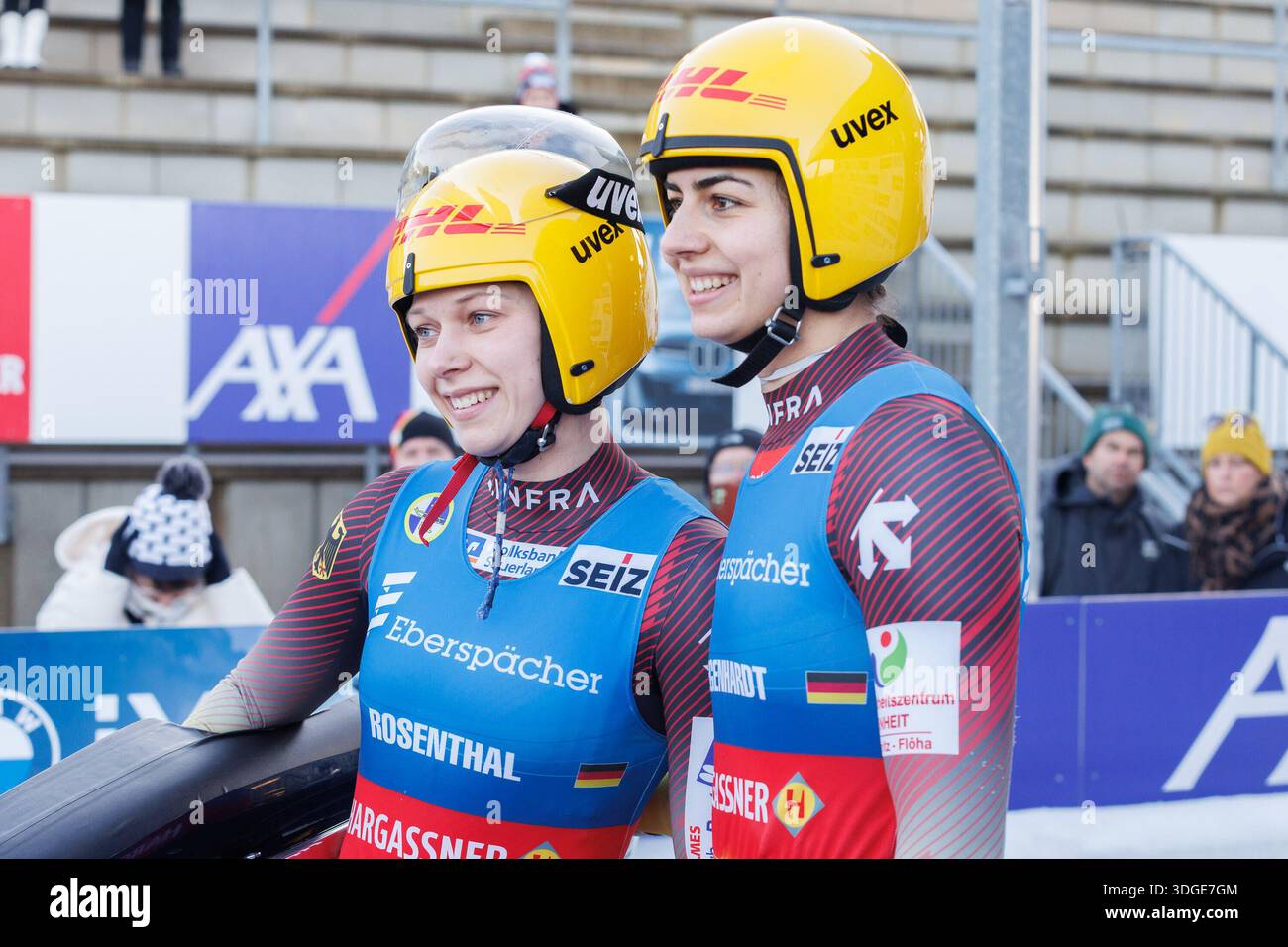 from the right: Jessica Degenhardt with Cheyenne Rosenthal (GER ...
