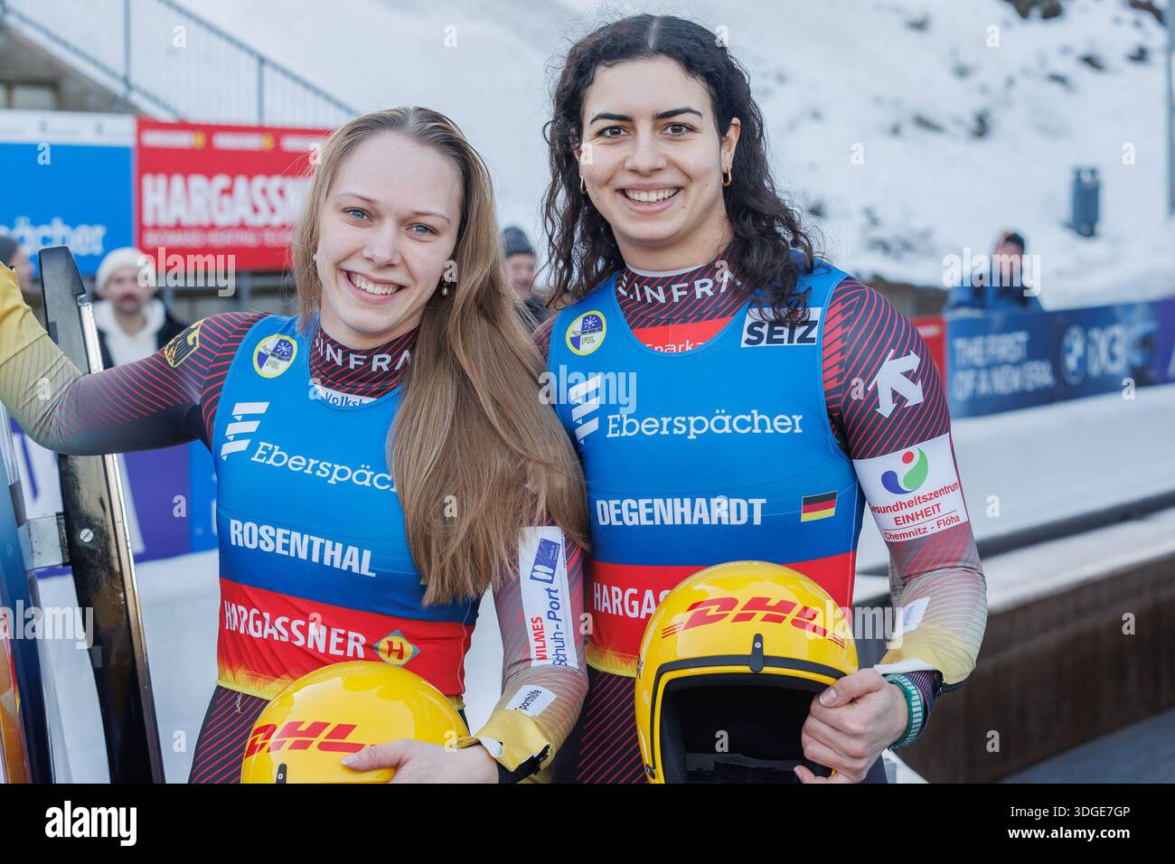 from the right: Jessica Degenhardt with Cheyenne Rosenthal (GER ...