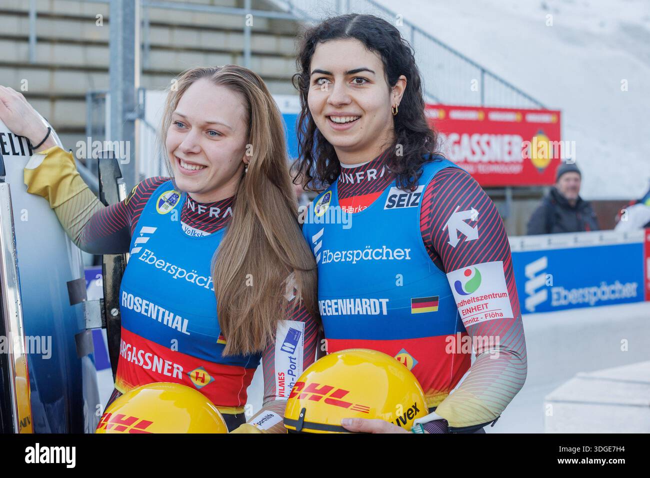 from the right: Jessica Degenhardt with Cheyenne Rosenthal (GER ...