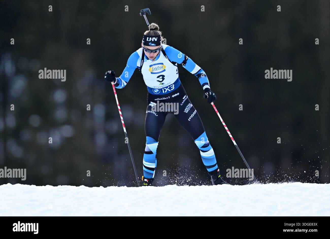 16 January 2026, Bavaria, Ruhpolding: Biathlon: World Cup, sprint 7.5 ...