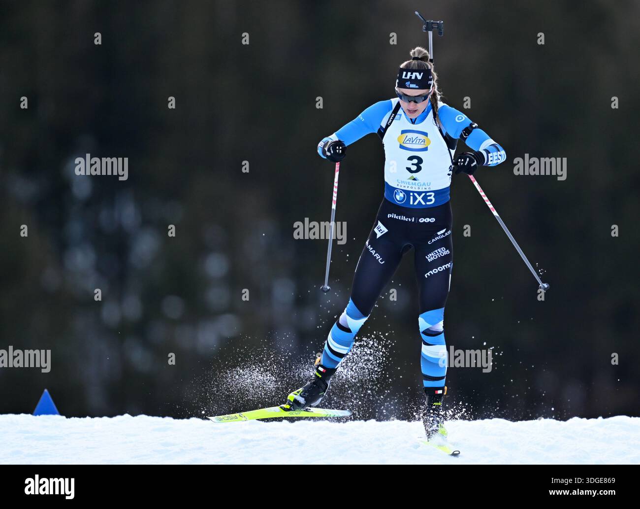 16 January 2026, Bavaria, Ruhpolding: Biathlon: World Cup, sprint 7.5 ...