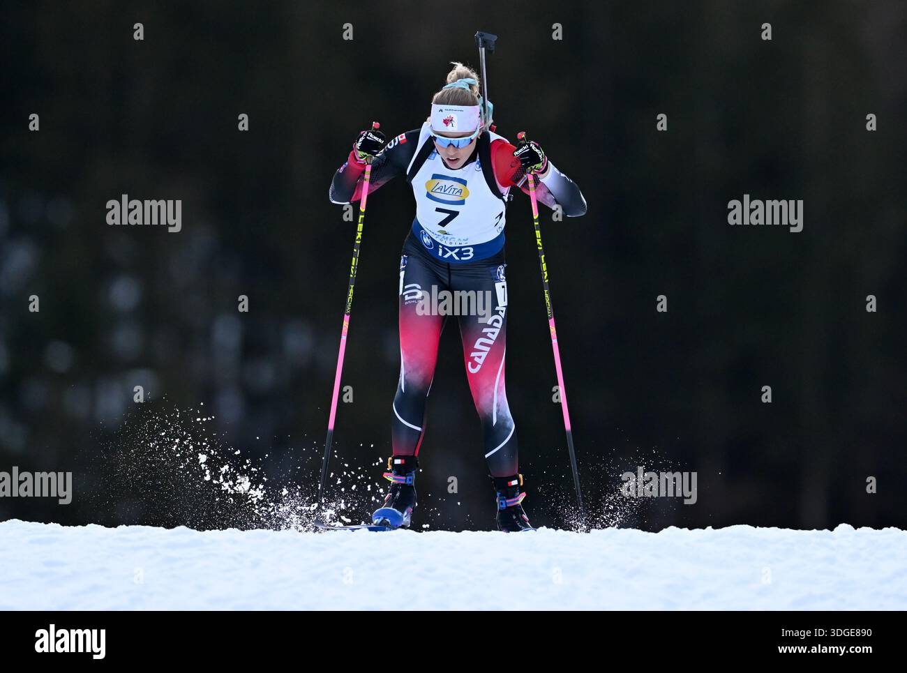 16 January 2026, Bavaria, Ruhpolding: Biathlon: World Cup, sprint 7.5 ...