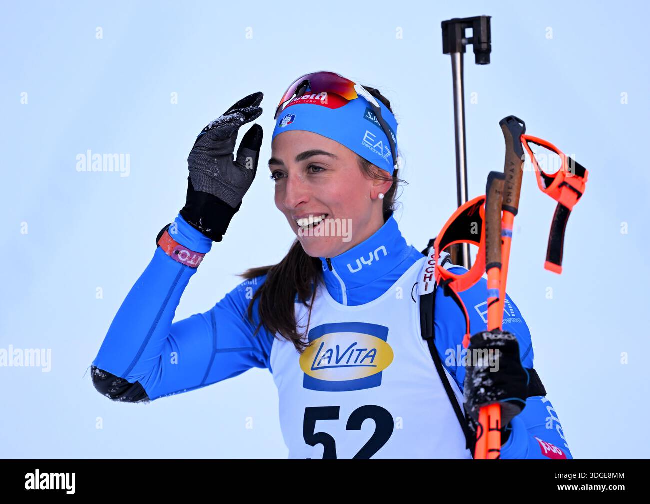 16 January 2026, Bavaria, Ruhpolding: Biathlon: World Cup, sprint 7.5 ...