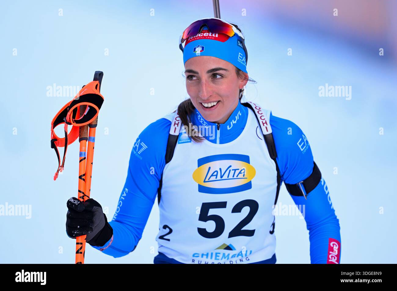 16 January 2026, Bavaria, Ruhpolding: Biathlon: World Cup, sprint 7.5 ...