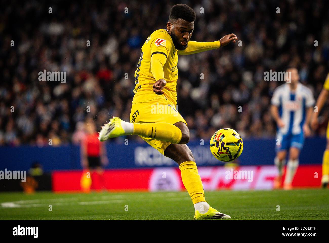 Thomas LEMAR of Girona during the Spanish championship LaLiga football ...