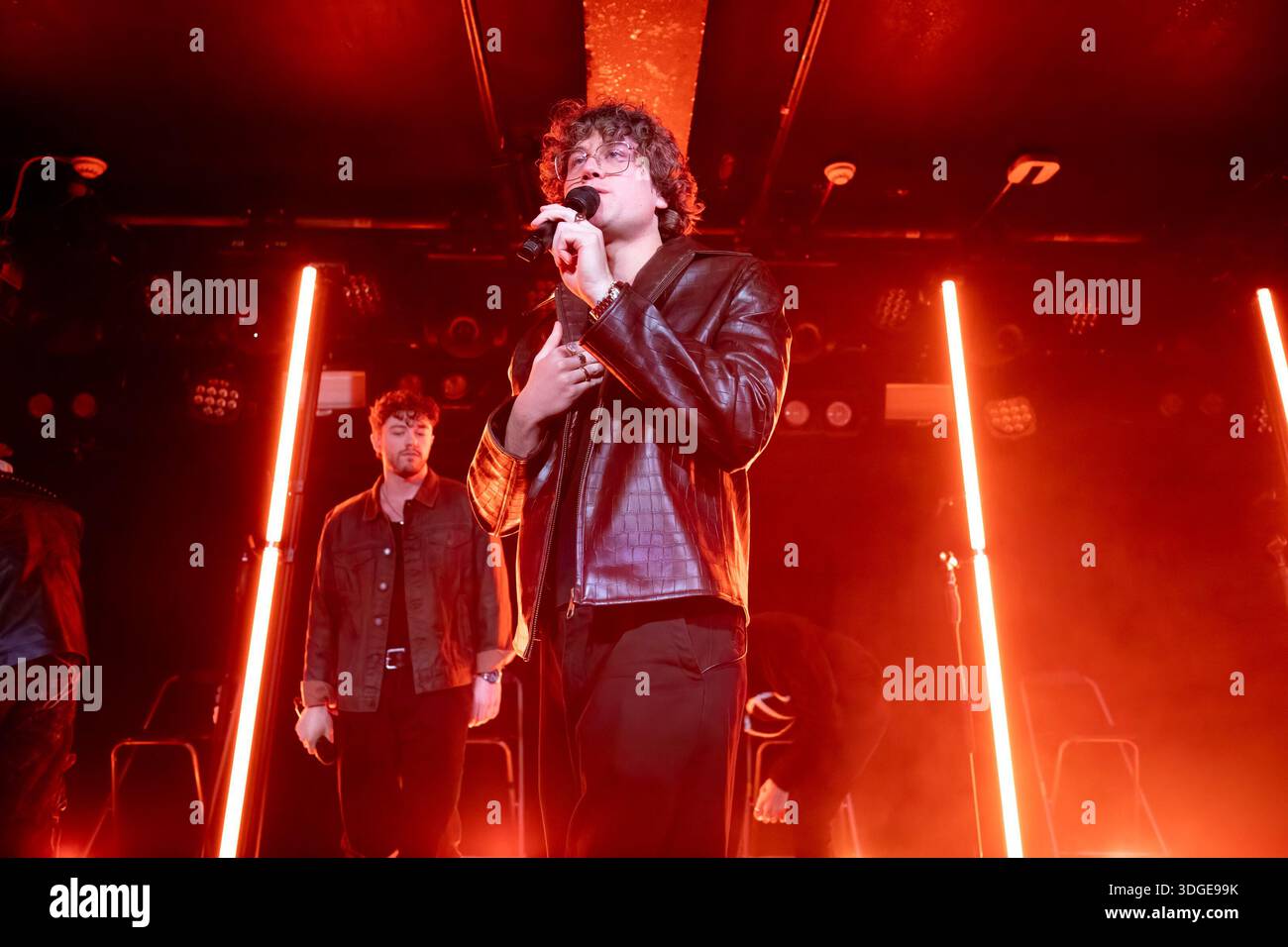 Manchester, England, 16th January, 2026. Midnight Til Morning playing a ...