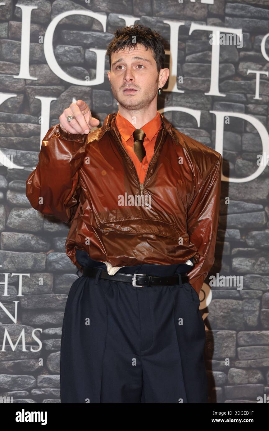 Daniele Rienzo during the photocall and red carpet for the launching of ...