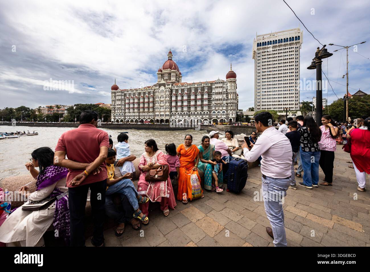 Taj Mahal Hotel and Tower, Apollo Bandar, Colaba, Mumbai, India, South ...