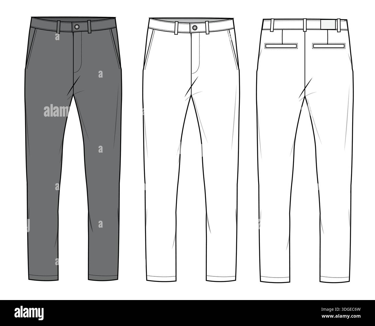 Pant drawing Black and White Stock Photos & Images - Alamy