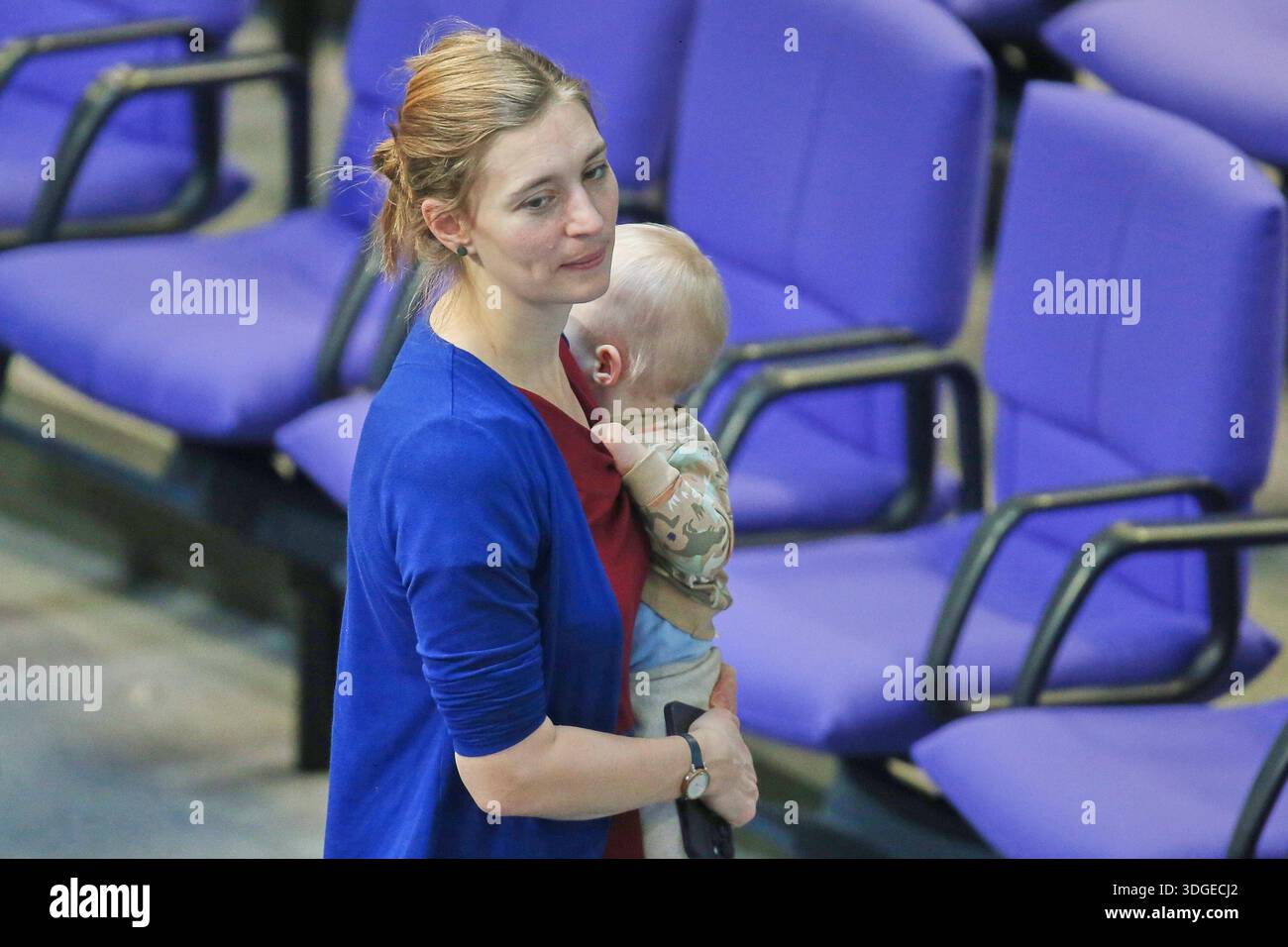 Berlin, Deutschland, 16.01.2026: Deutscher Bundestag: 54 ...