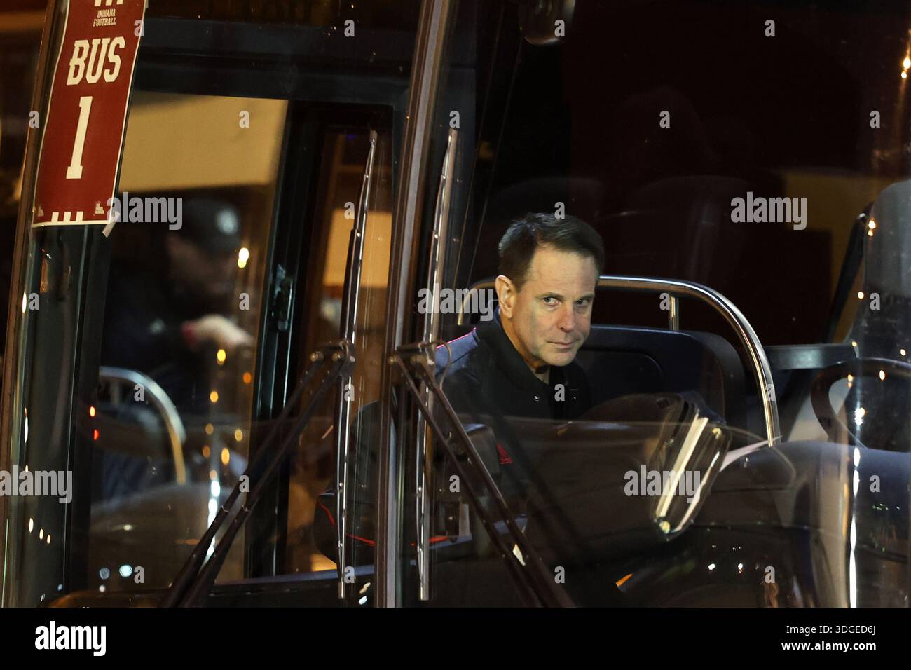 Miami, United States. 16th Jan, 2026. Indiana Hoosier's head coach Curt ...