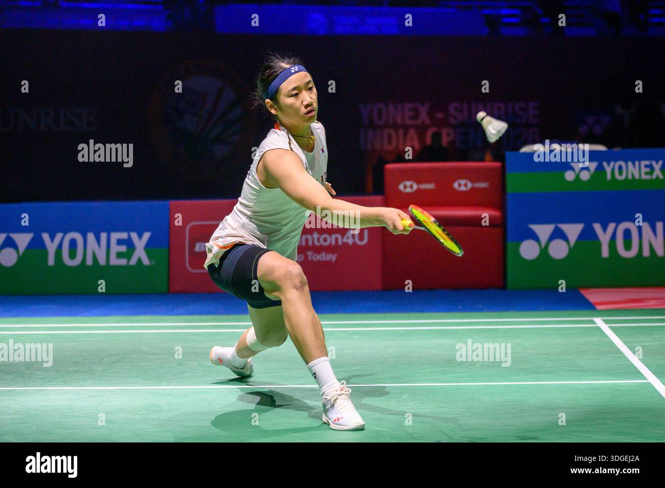 New Delhi, New Delhi, India. 16th Jan, 2026. South Korea's An Se Young ...
