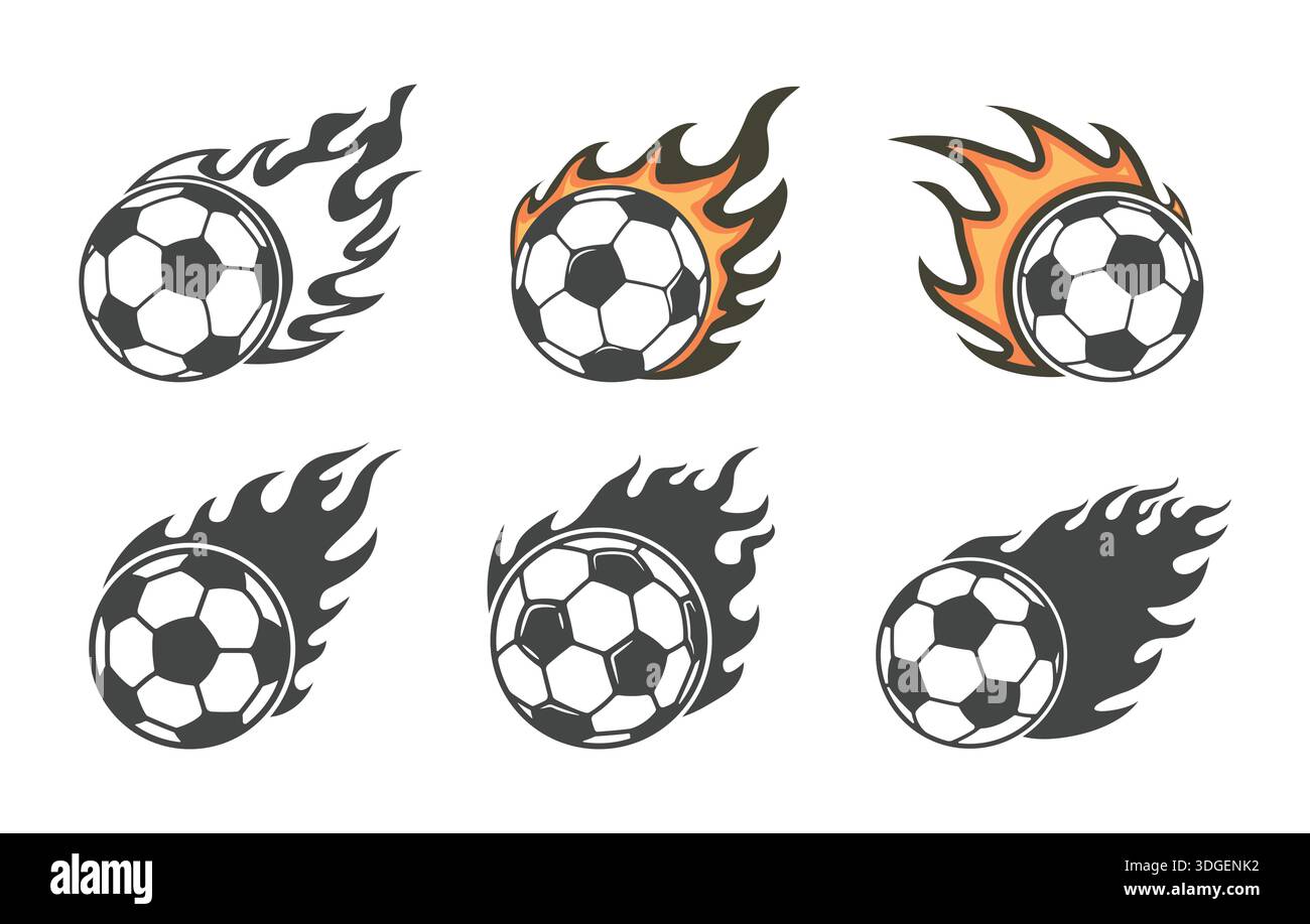 Soccer ball fire svg, Soccer ball fire flame vectors, Soccer ball ...
