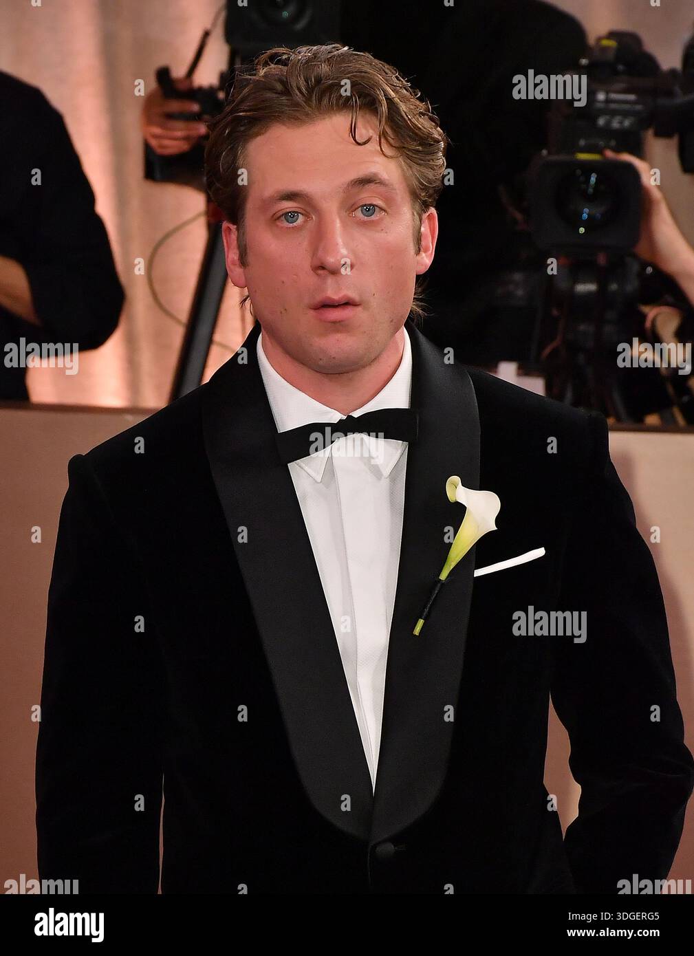 Jeremy Allen White attends the 83rd annual Golden Globe Awards at The ...