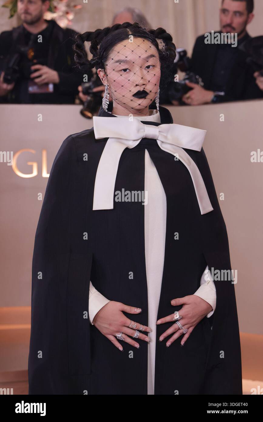 Audrey Nuna attends the 83rd annual Golden Globe Awards at The Beverly ...