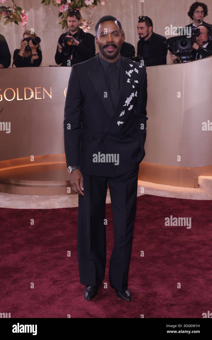Colman Domingo attends the 83rd annual Golden Globe Awards at The ...