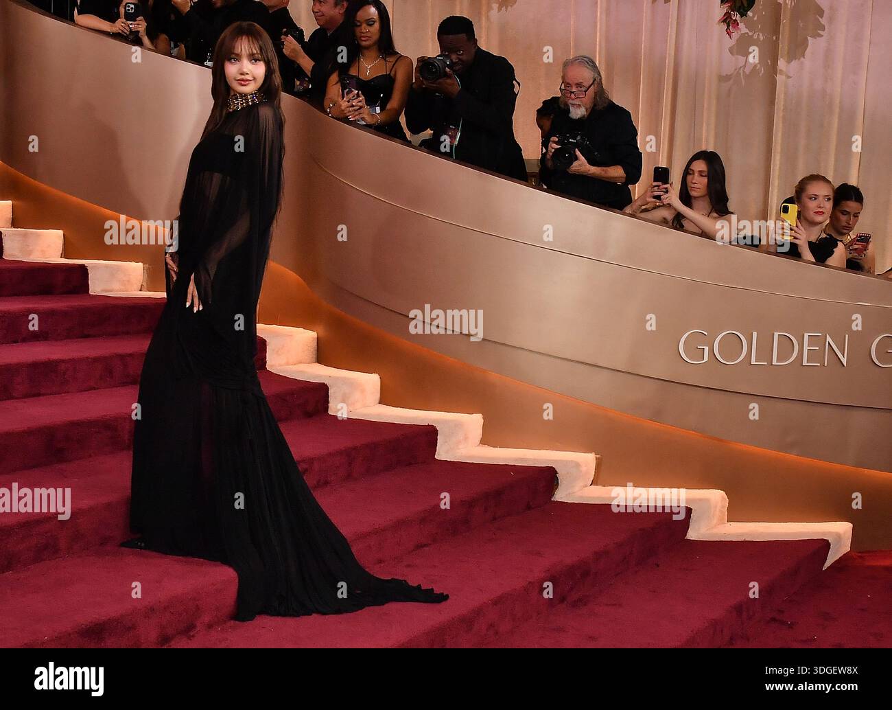 Lisa attends the 83rd annual Golden Globe Awards at The Beverly Hilton ...