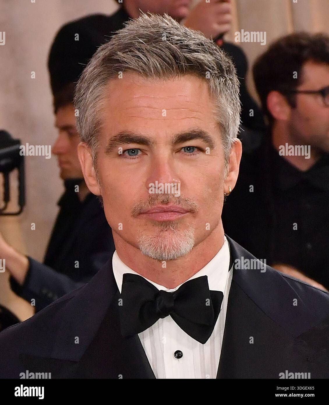 Chris Pine attends the 83rd annual Golden Globe Awards at The Beverly ...