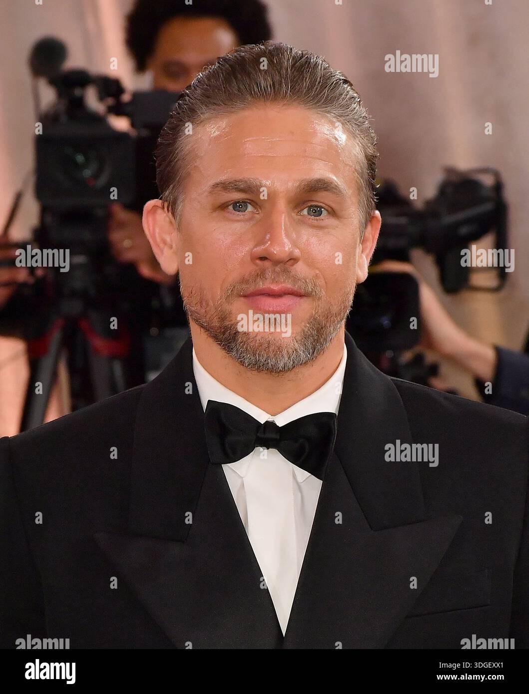 Charlie Hunnam attends the 83rd annual Golden Globe Awards at The ...