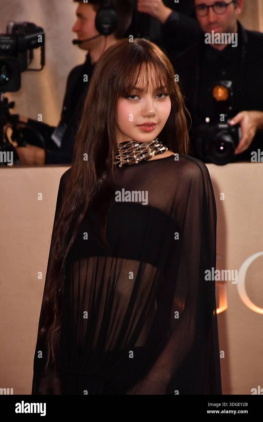 Lalisa Manobal, known as Lisa attends the 83rd annual Golden Globe ...