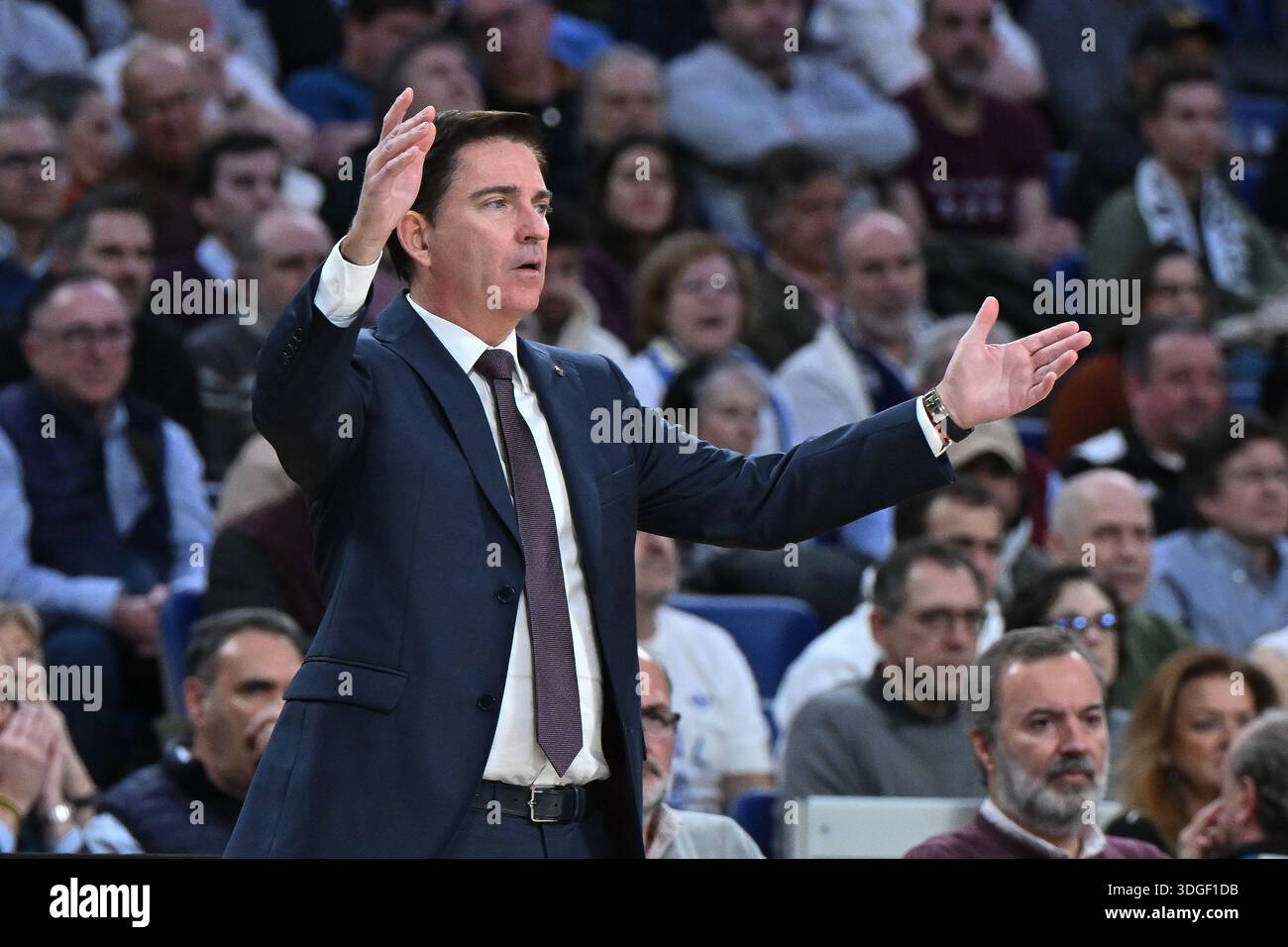 Madrid, Spain. 16th Jan, 2026. Xavi Pascual of FC Barcelona during the ...
