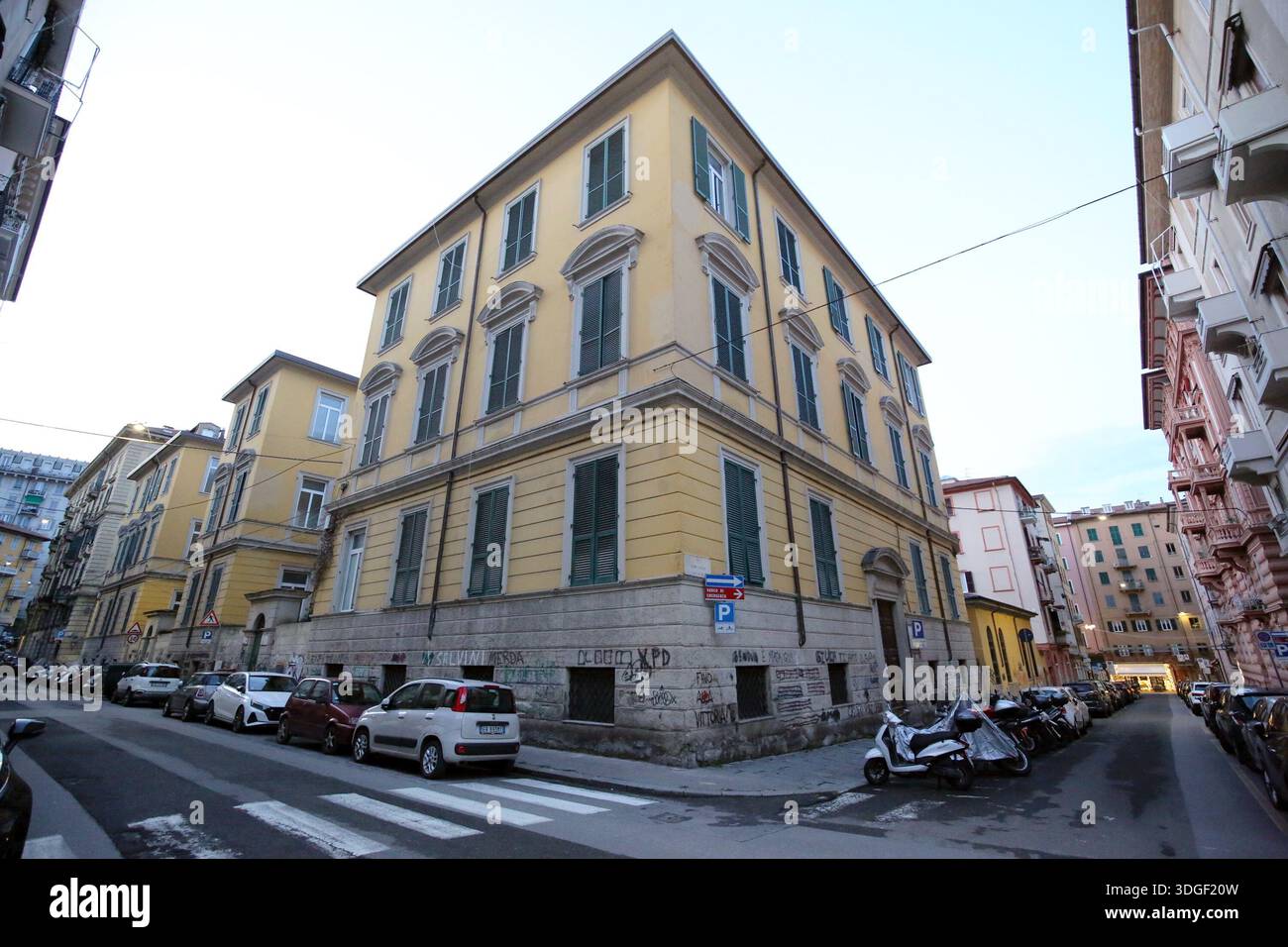 La Spezia, Italy. 17th Jan, 2026. La Spezia, student Youssef Abanoub ...