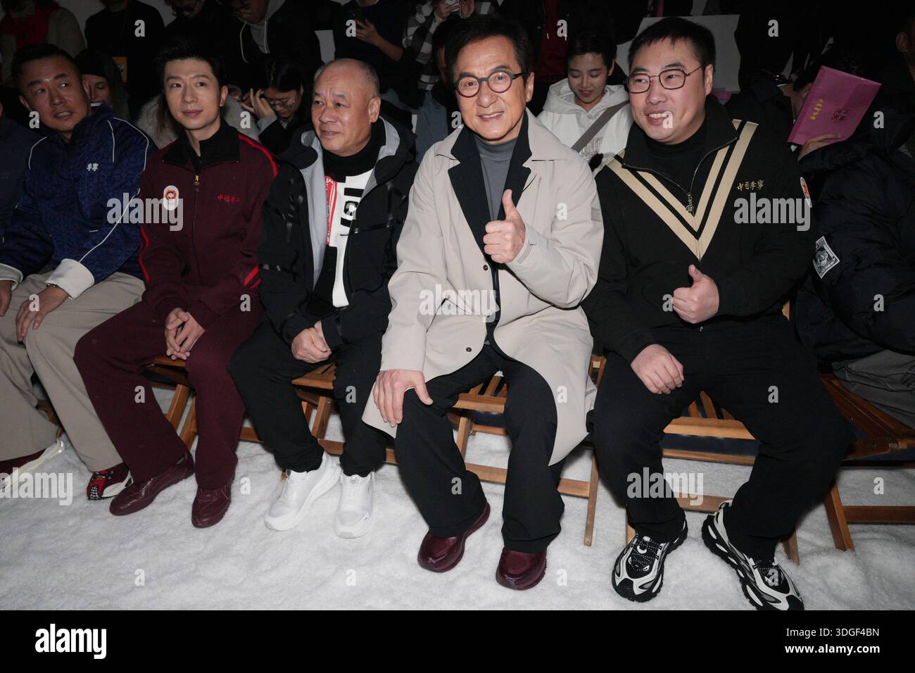 Ma Long, Li-Ning, Jackie Chan Milan Fashion Week - Men F/W 2026-27 Li ...