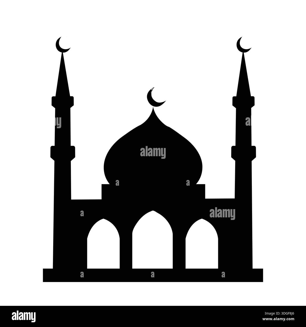 Mosque icon simple element Stock Vector Images - Alamy