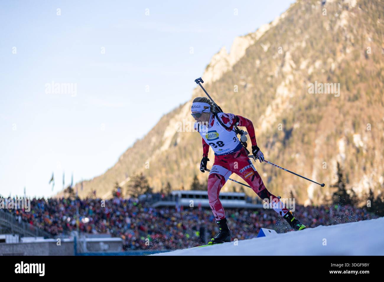 HAUSER Lisa Theresa (AUT 38), GER, Ruhpolding, BMW IBU World Cup ...