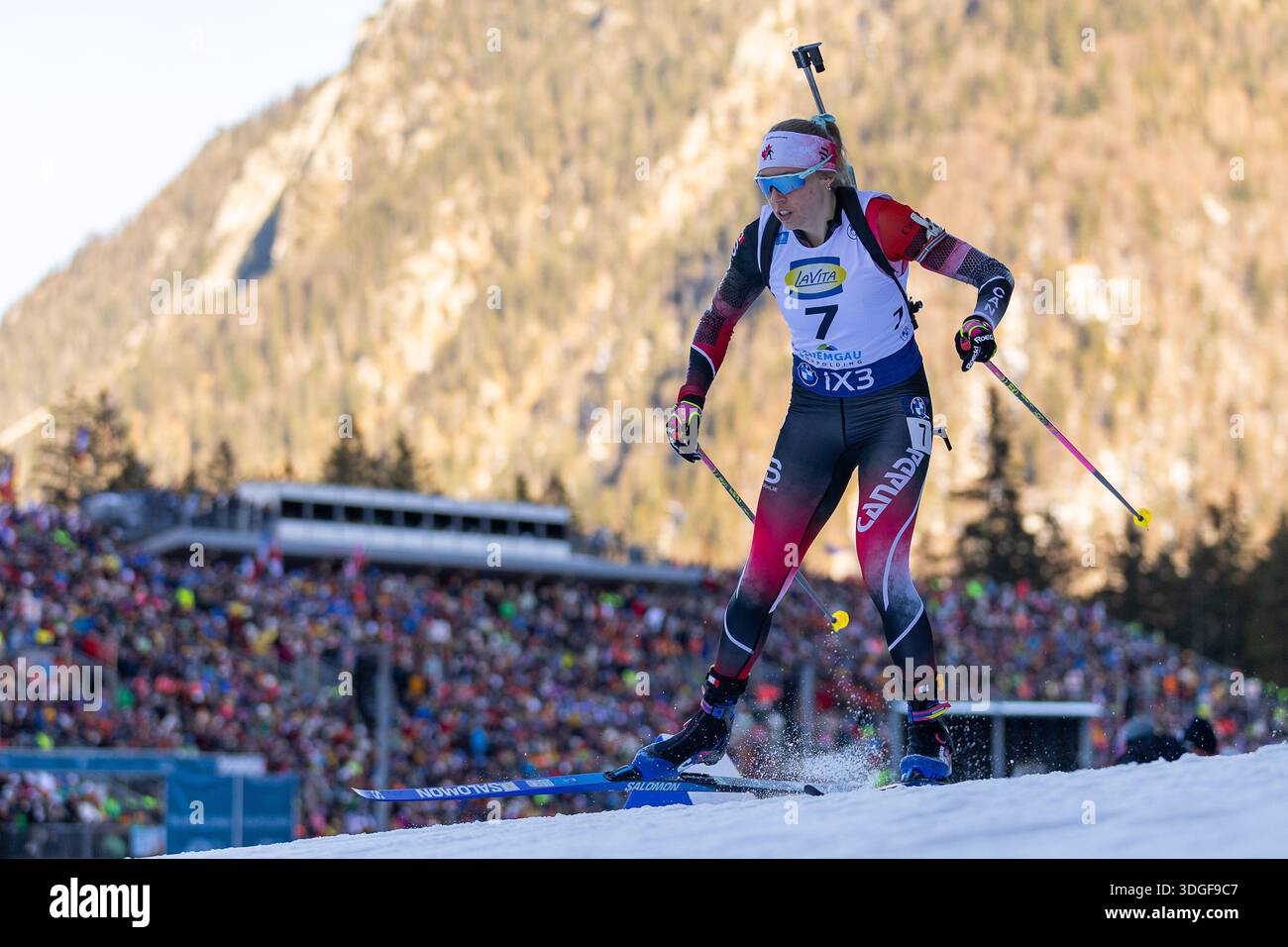 PARADIS Pascale (CAN 7), GER, Ruhpolding, BMW IBU World Cup Biathlon ...