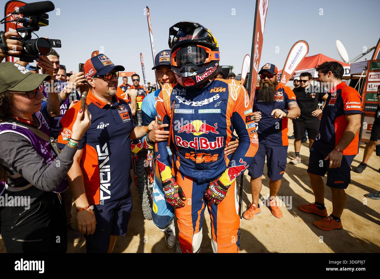 SANDERS Daniel (aus), Red Bull KTM Factory Racing, KTM, Rally GP, FIM ...