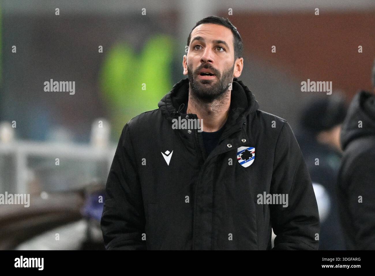 Genoa, Italy. 16th Jan, 2026. Salvatore Foti assistant coach (UC ...