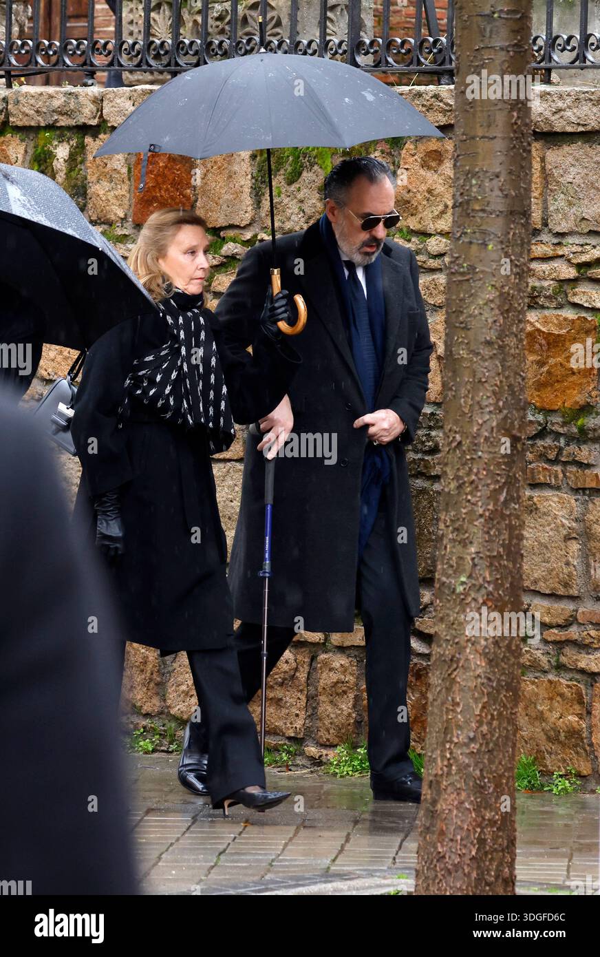 Jaime de Marichalar arrives at the Greek Orthodox Cathedral of Saint ...