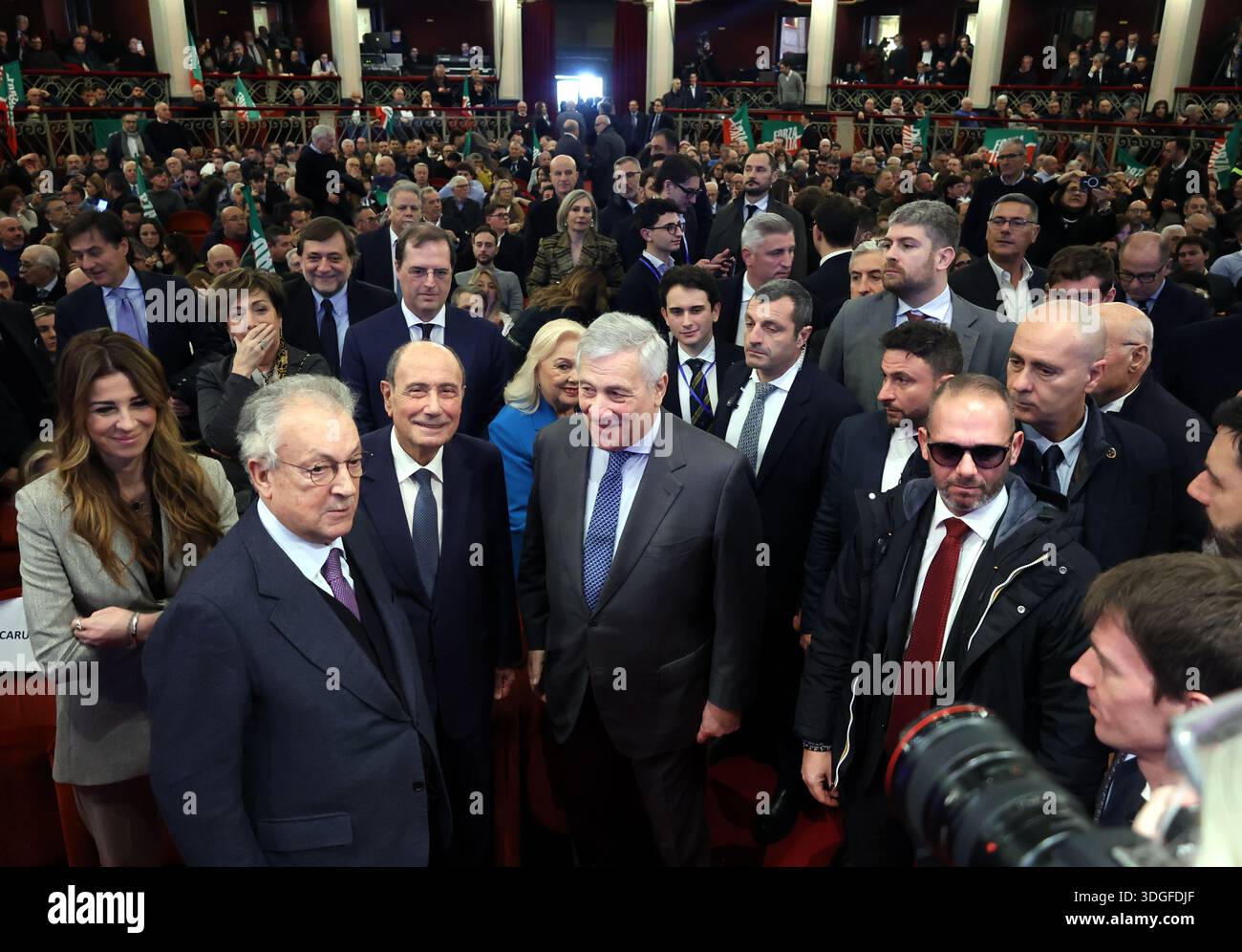 Palermo, Italy. 17th Jan, 2026. Antonio Tajani in Palermo at the ...