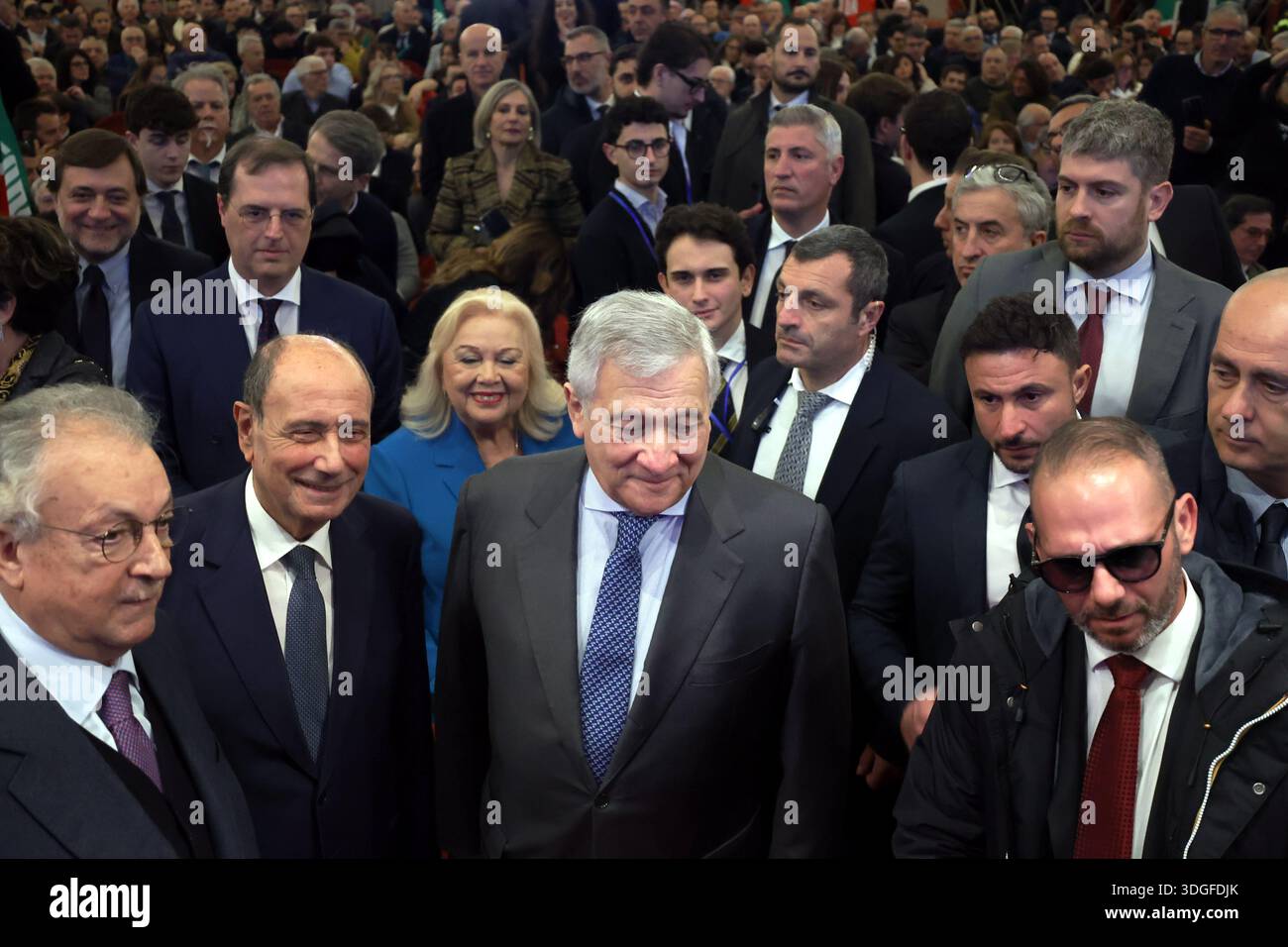Palermo, Italy. 17th Jan, 2026. Antonio Tajani in Palermo at the ...