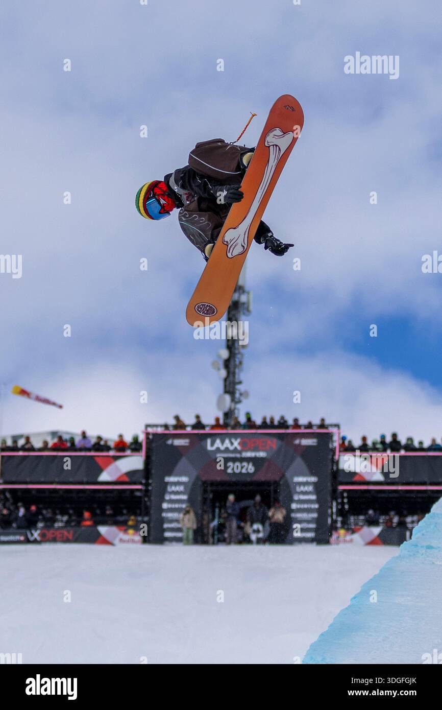 15/01/2026, Laax, Laax, Laax Open - FIS Snowboard World Cup 2026, Semi ...