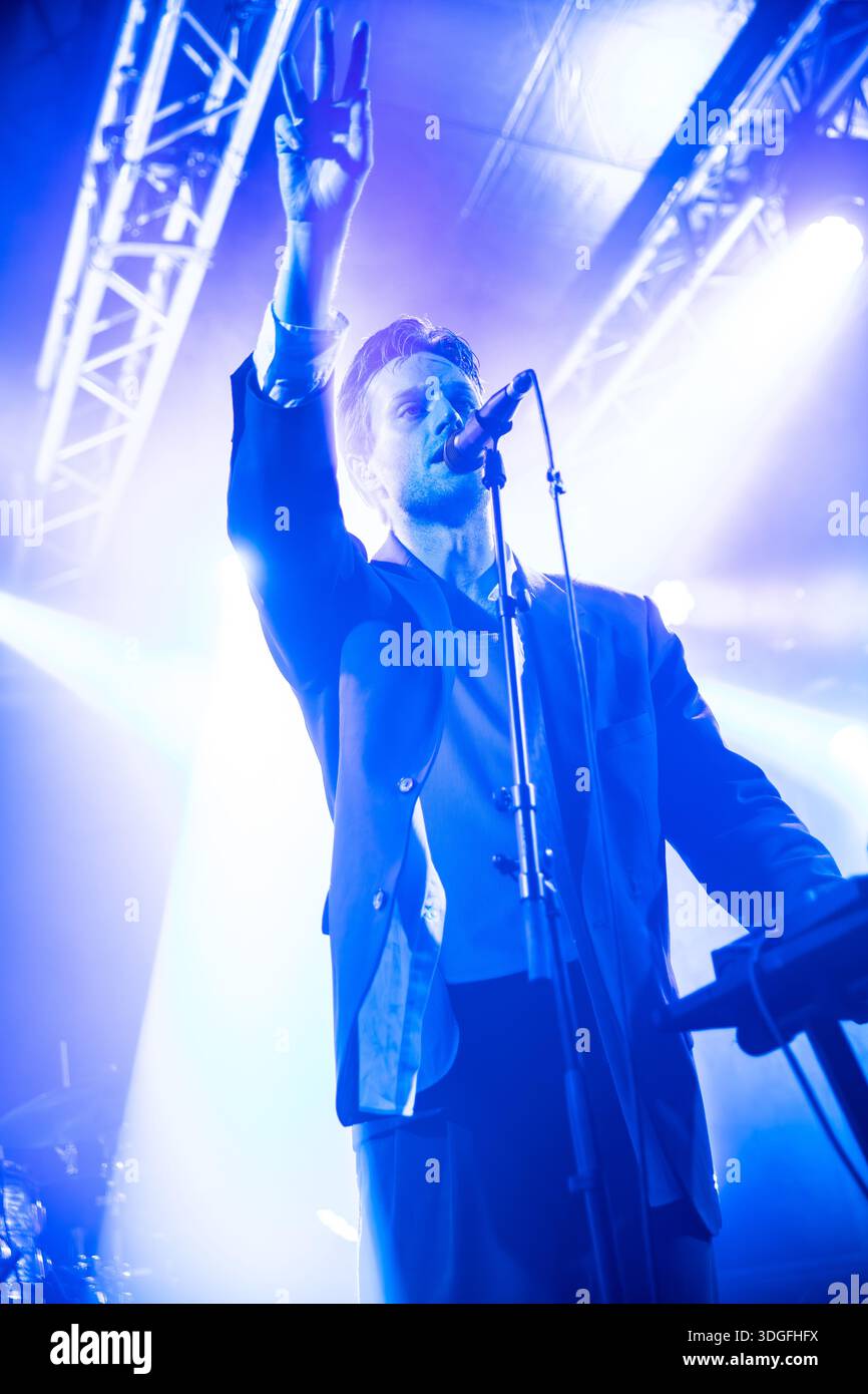 Milan Italy. 16th jan 2026. The British art rock band KERALA DUST ...