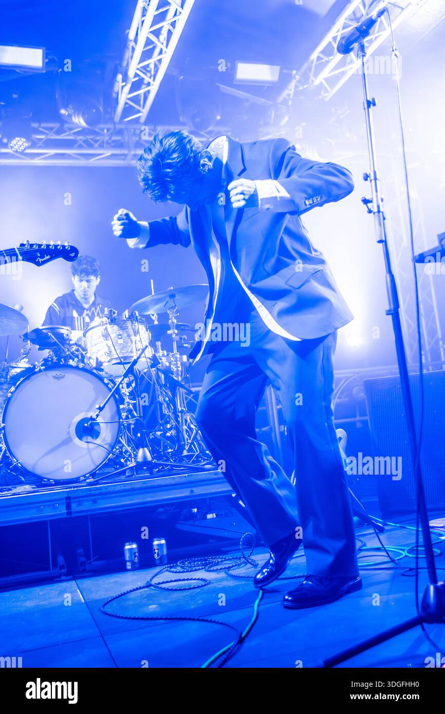 Milan Italy. 16th jan 2026. The British art rock band KERALA DUST ...