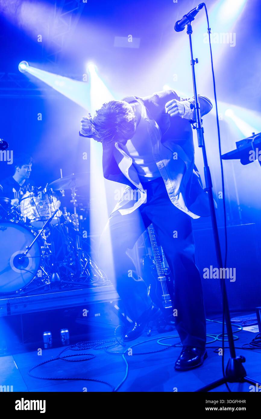 Milan Italy. 16th jan 2026. The British art rock band KERALA DUST ...