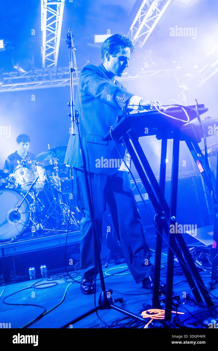 Milan Italy. 16th jan 2026. The British art rock band KERALA DUST ...