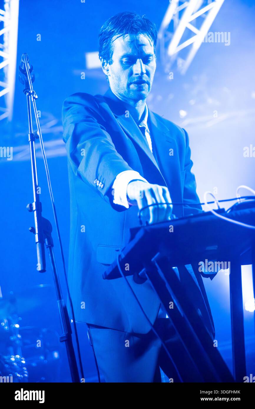 Milan Italy. 16th jan 2026. The British art rock band KERALA DUST ...