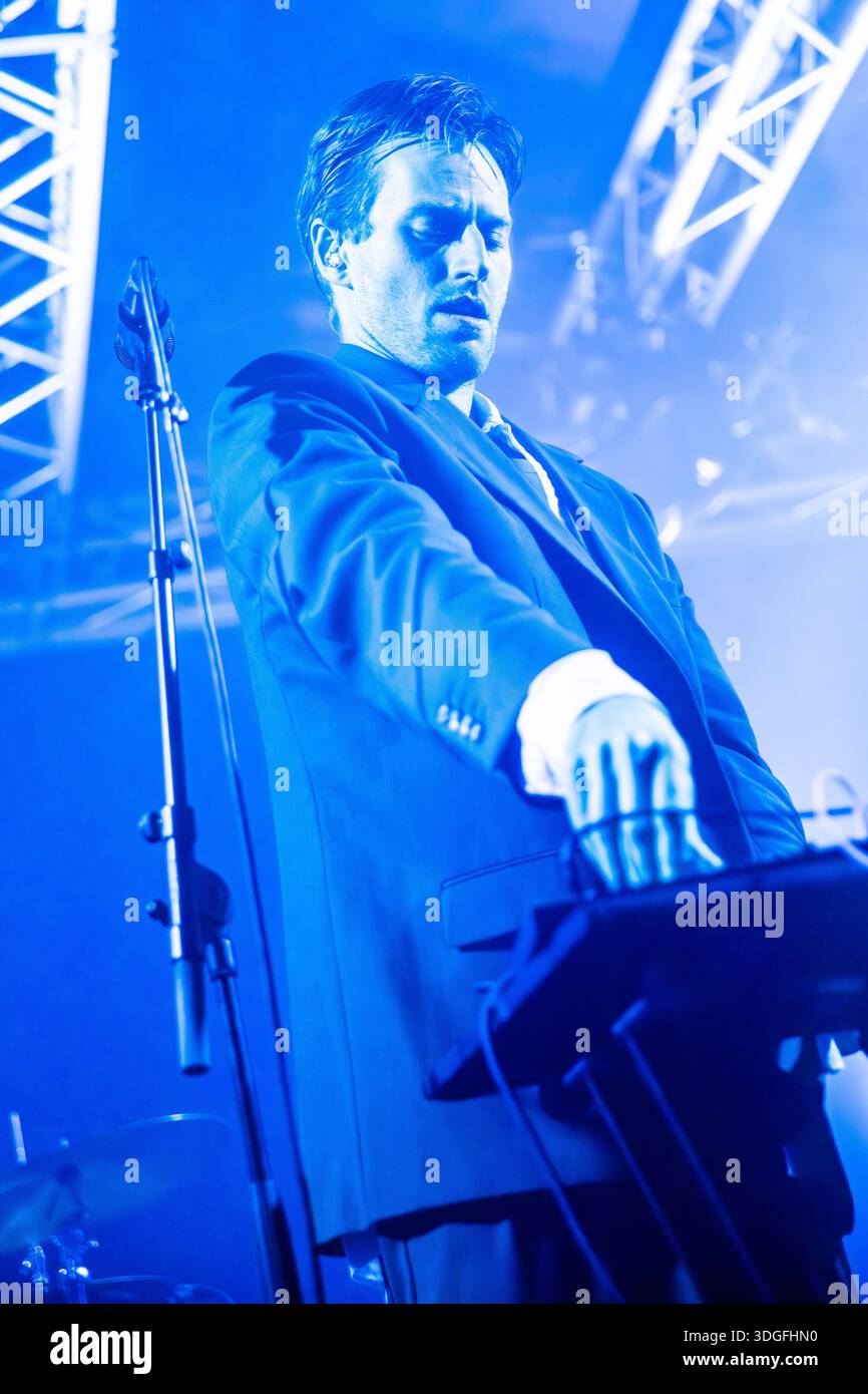 Milan Italy. 16th jan 2026. The British art rock band KERALA DUST ...