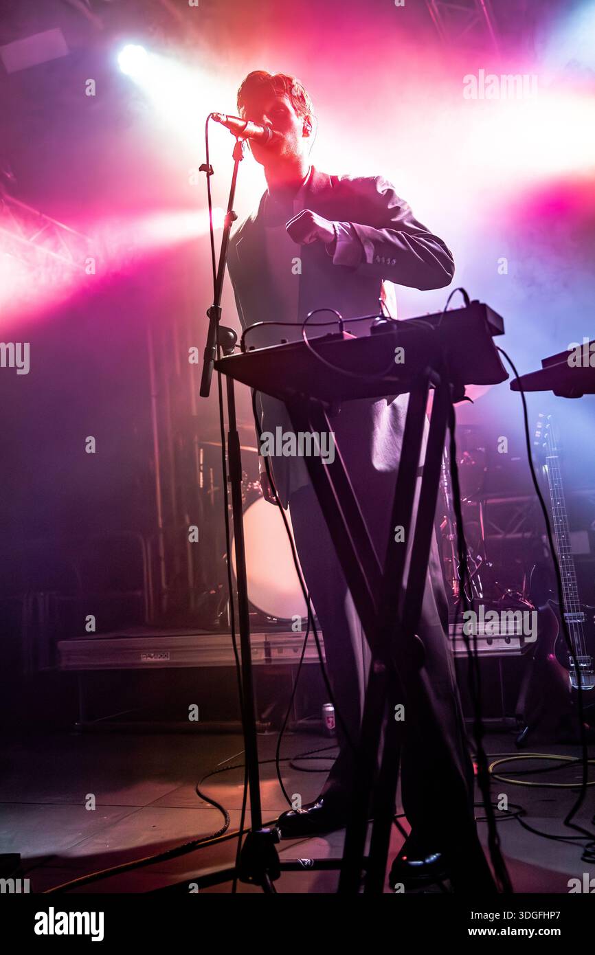 Milan Italy. 16th jan 2026. The British art rock band KERALA DUST ...