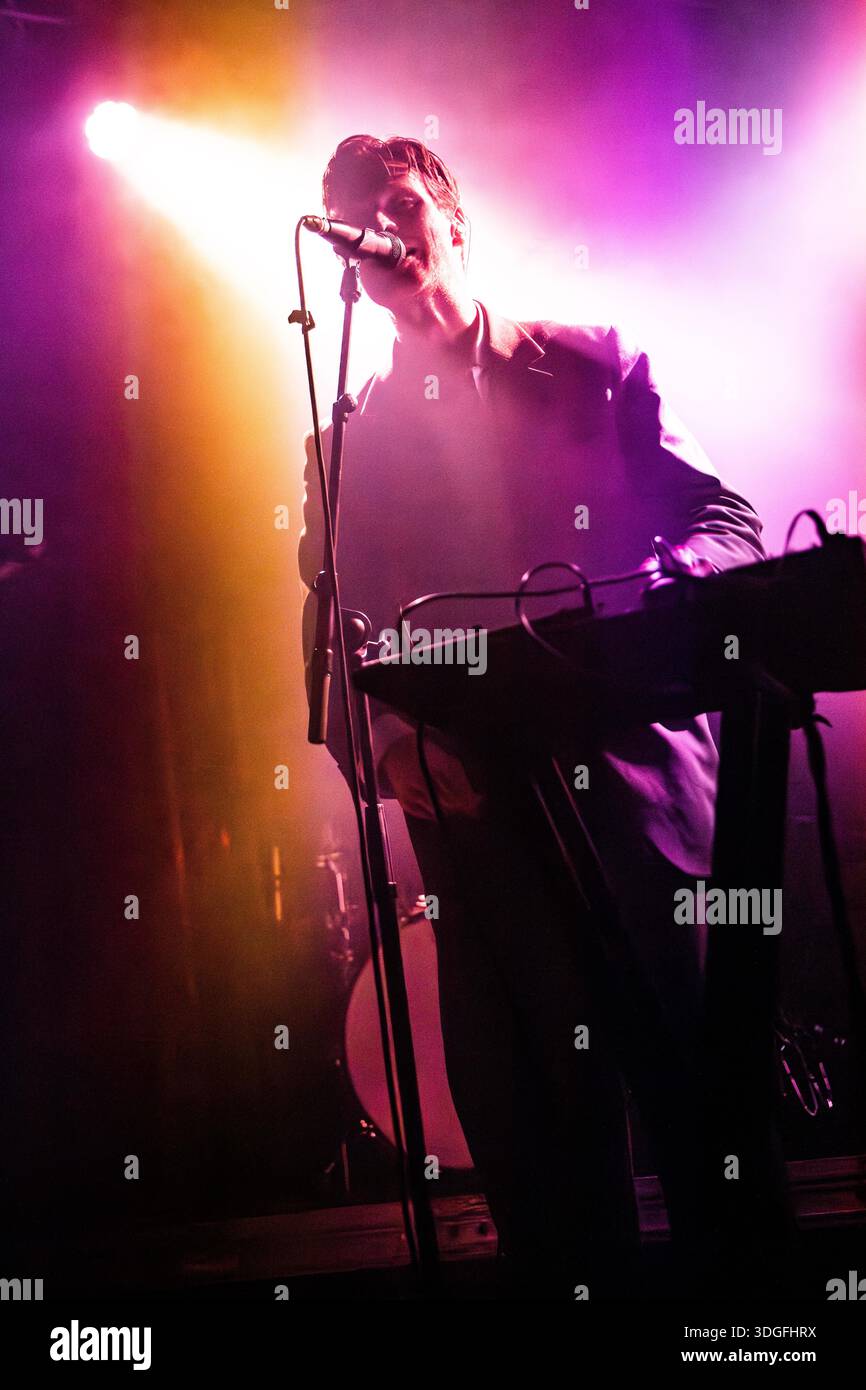 Milan Italy. 16th jan 2026. The British art rock band KERALA DUST ...