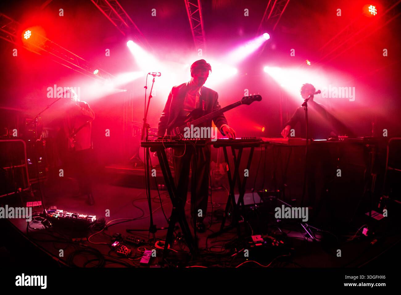 Milan Italy. 16th jan 2026. The British art rock band KERALA DUST ...