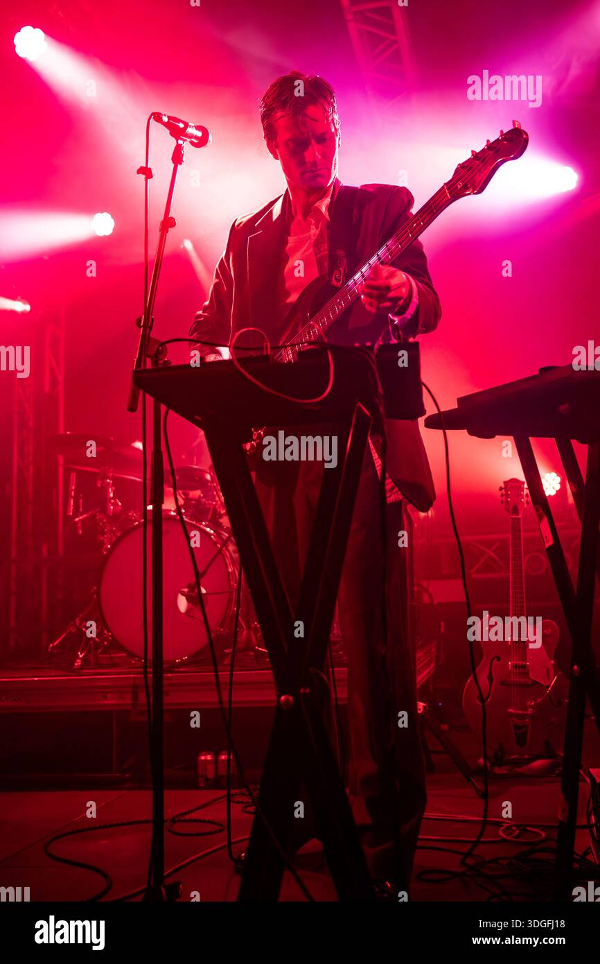 Milan Italy. 16th jan 2026. The British art rock band KERALA DUST ...