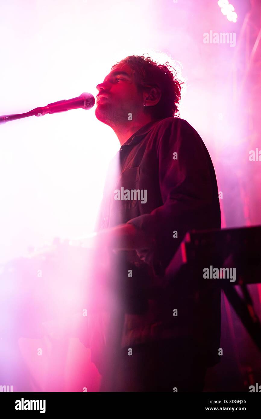 Milan Italy. 16th jan 2026. The British art rock band KERALA DUST ...